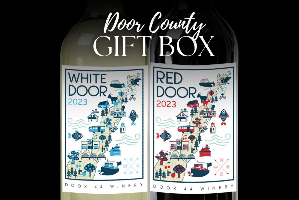 Door County Gift Box - Parallel 44 & Door 44 - Holiday Wine Gifts